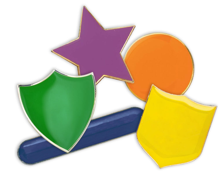 Enamel Badges - School Merit Stickers