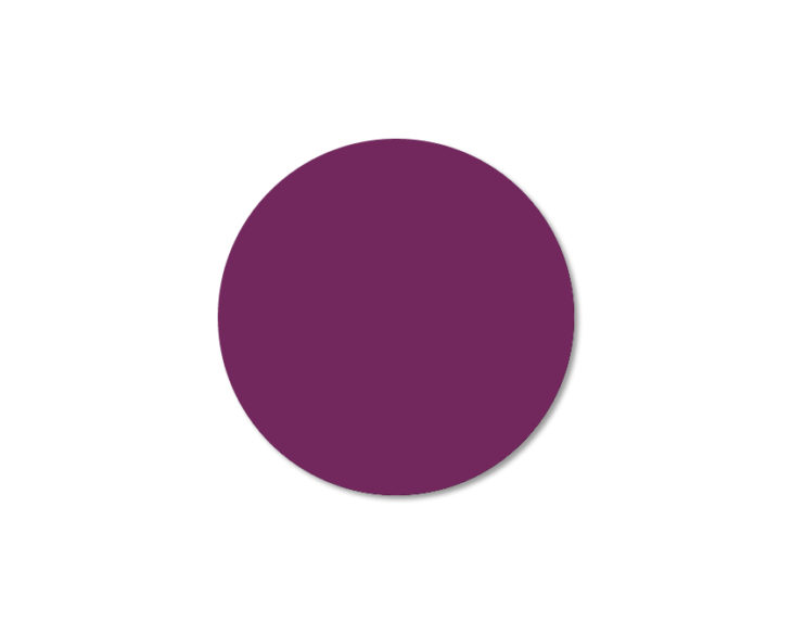 Plain Purple Dot 25mm - School Merit Stickers