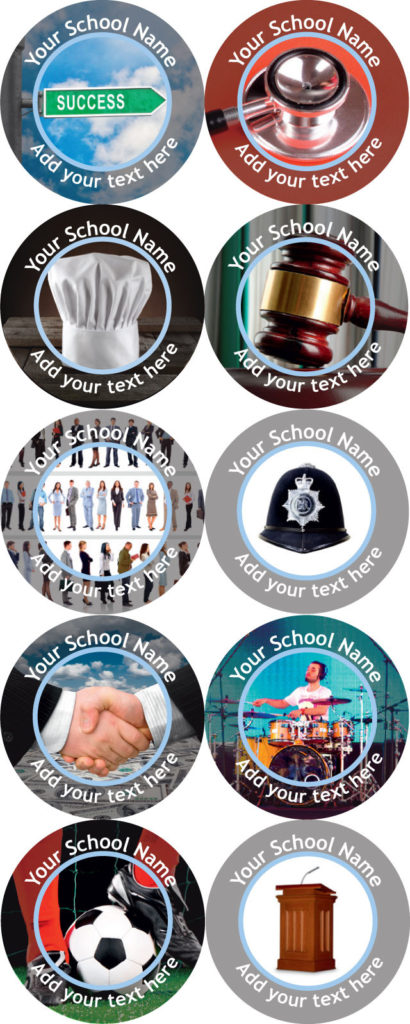 Careers Stickers - School Merit Stickers