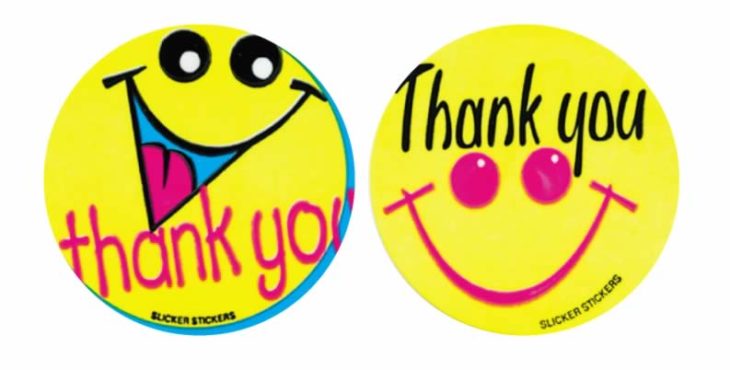 Thank You Rewards - School Merit Stickers