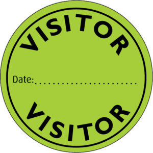 Visitor Stickers - School Merit Stickers