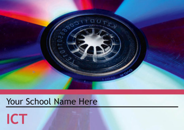 Ict Enamel Badge (Pack Of 5) - School Merit Stickers