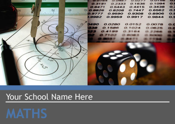 Maths Enamel Badge (Pack Of 5) - School Merit Stickers