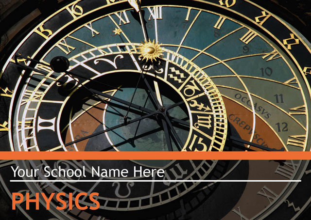 Physics Postcards - School Merit Stickers