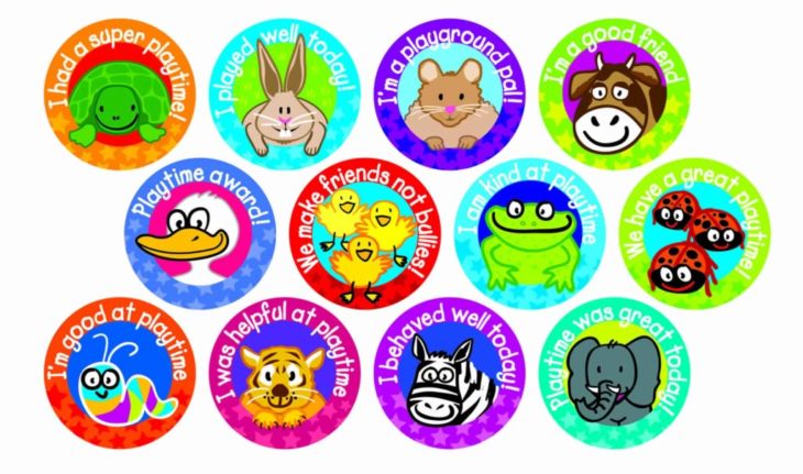 Playtime sticker bumper pack - School Merit Stickers