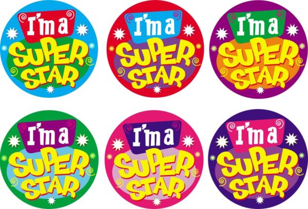 Super Star Multipack - School Merit Stickers