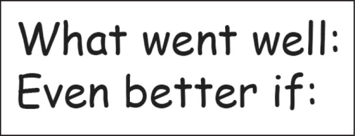 What Went Well Stamper - School Merit Stickers