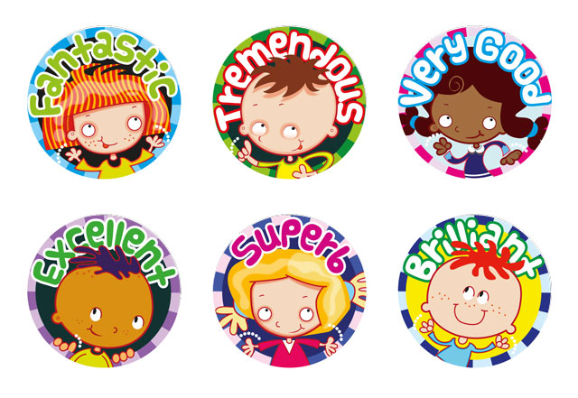 Kids 1 Multipack - School Merit Stickers