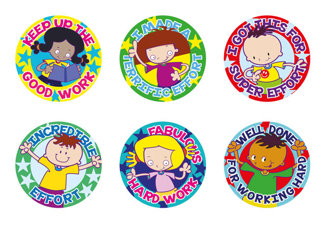 Kids 2 Multipack - School Merit Stickers