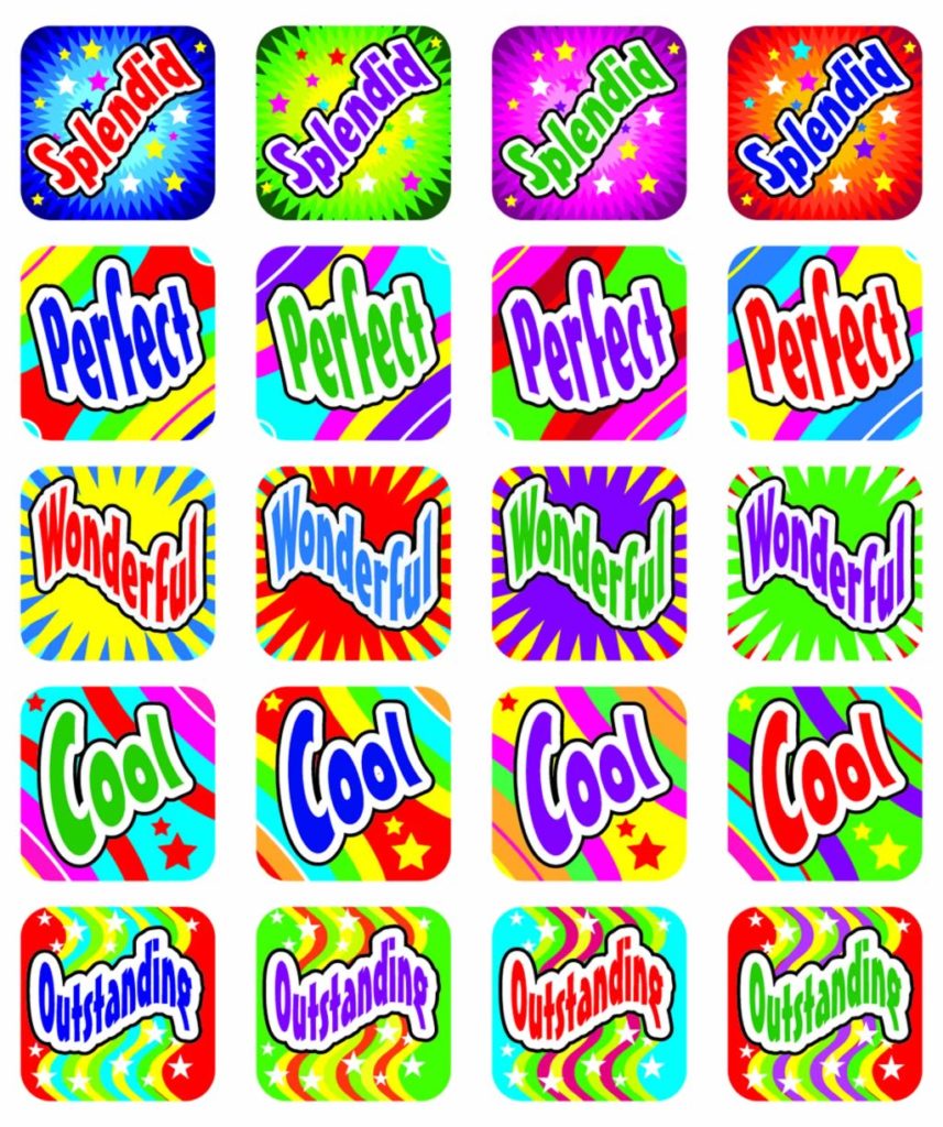 Stickers - School Merit Stickers