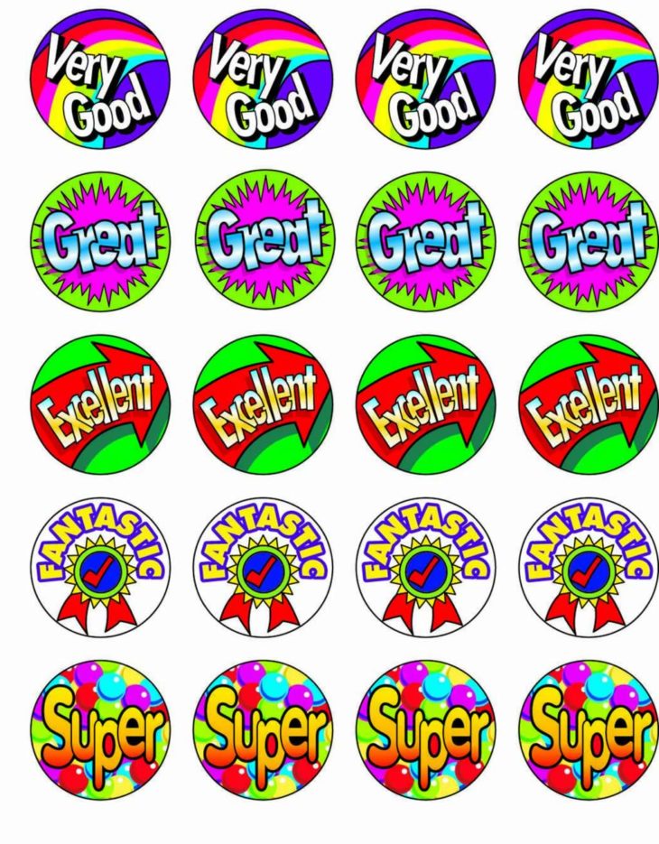 Stickers - School Merit Stickers