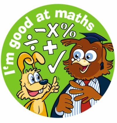 I'm Good At Maths' Sticker - School Merit Stickers
