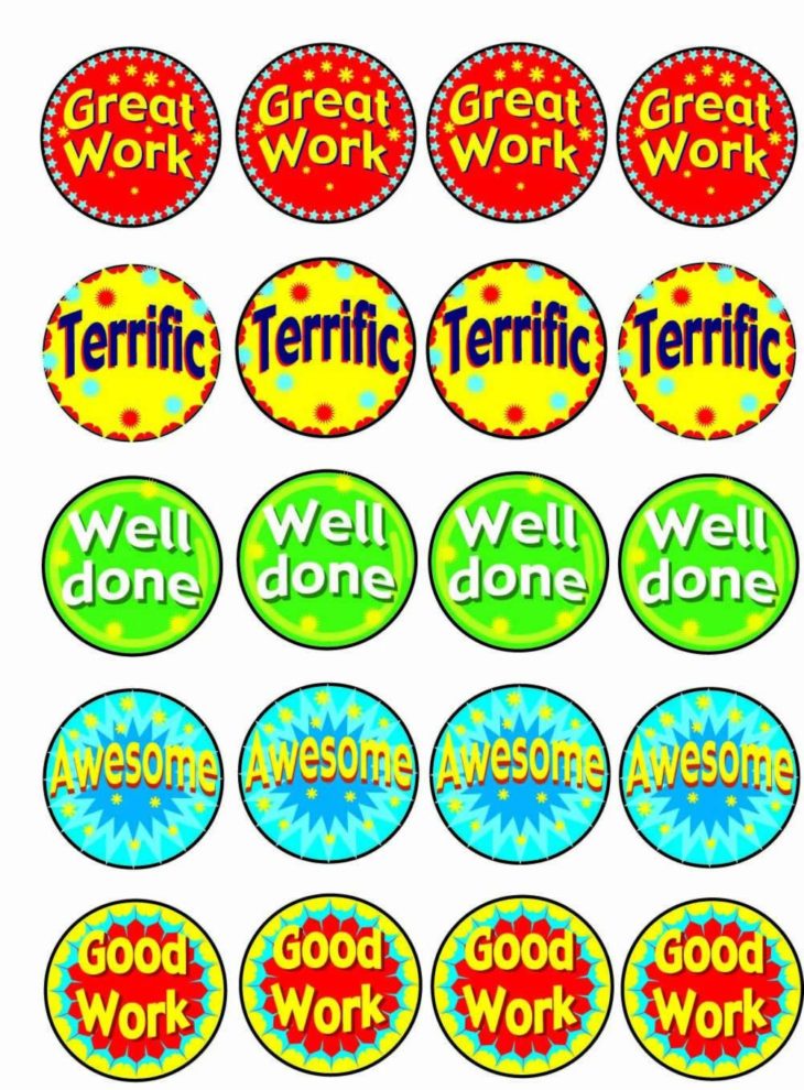 Stickers - School Merit Stickers
