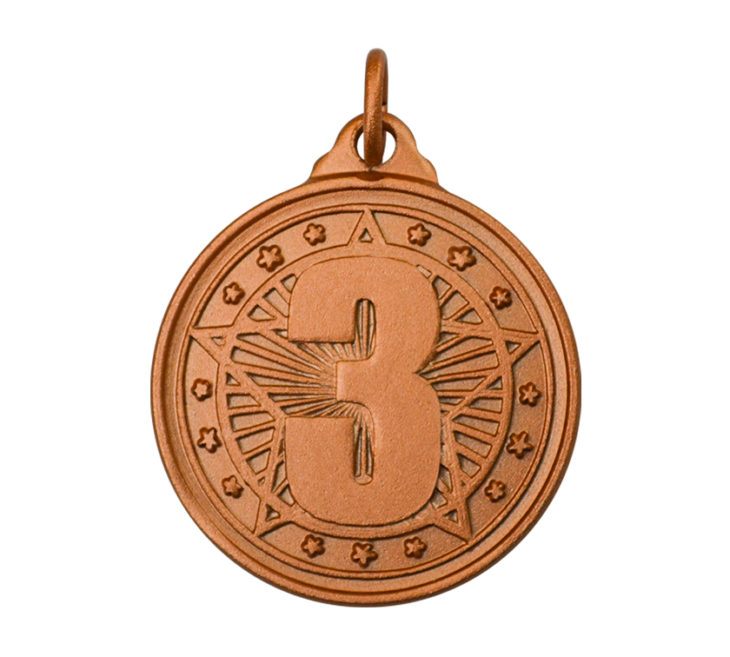 3rd Bronze Medal - School Merit Stickers