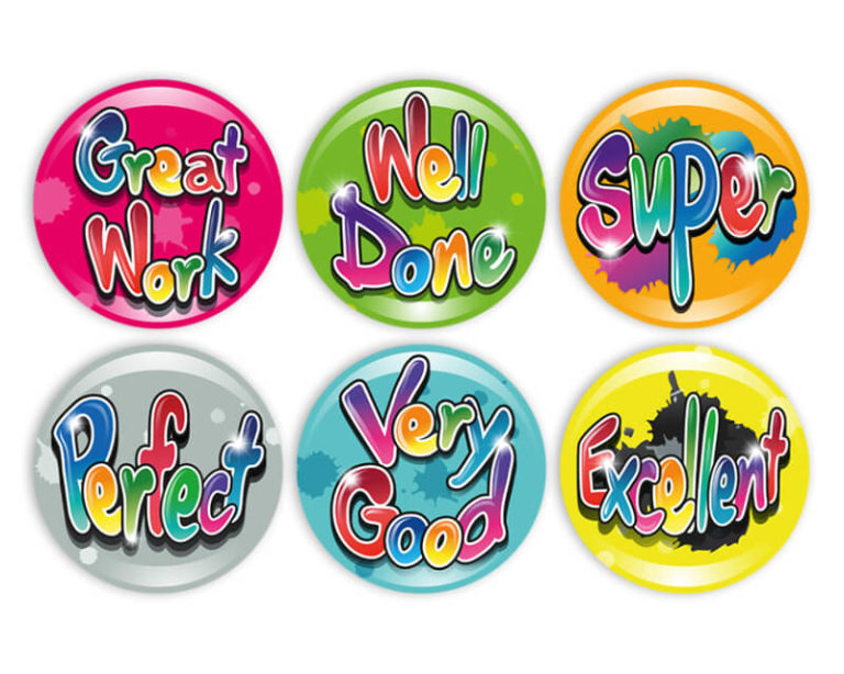 Praise 3 Sticker Multipack - School Merit Stickers