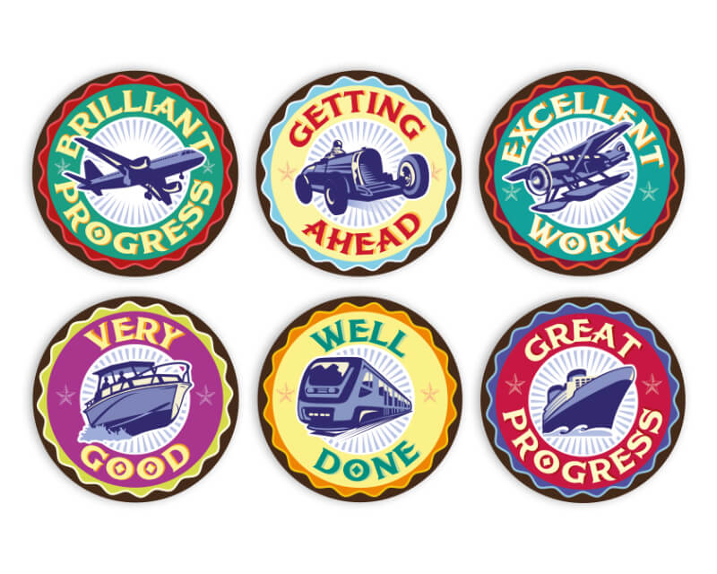 Stickers - School Merit Stickers