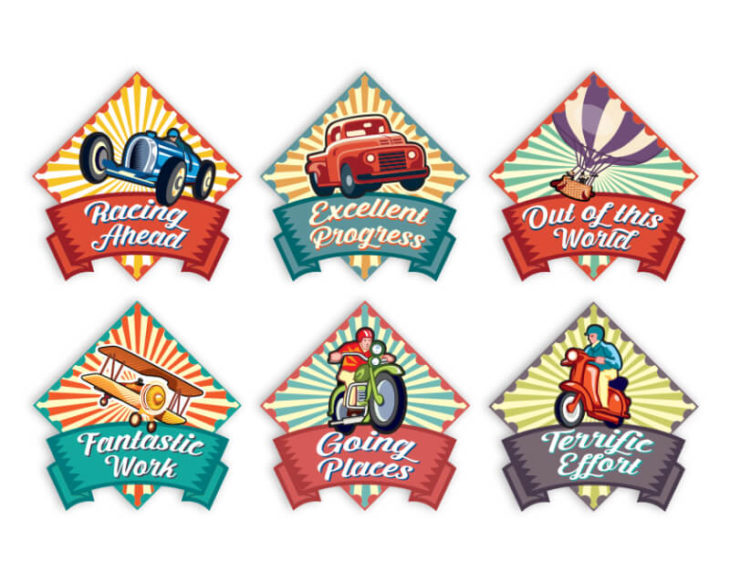 Stickers - School Merit Stickers