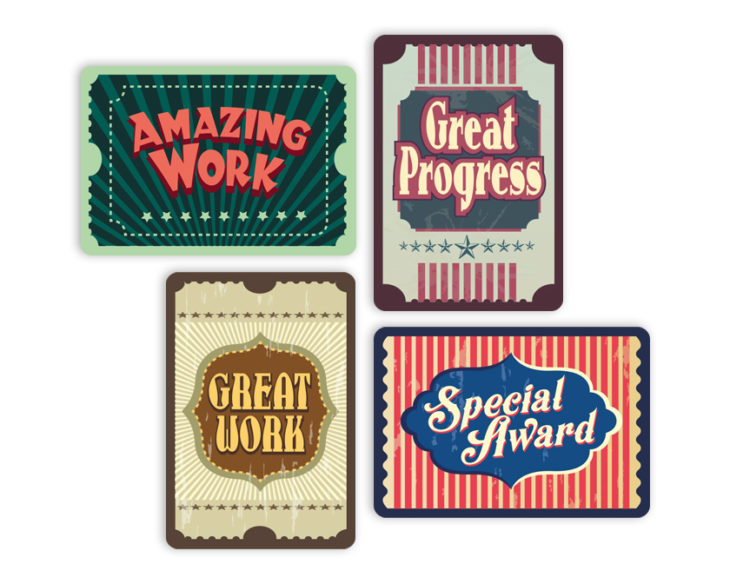 Stickers - School Merit Stickers