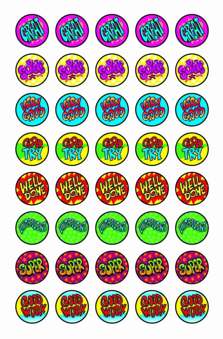 Stickers - School Merit Stickers