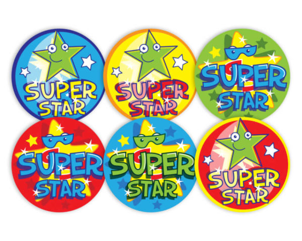 Super Star Multipack - School Merit Stickers