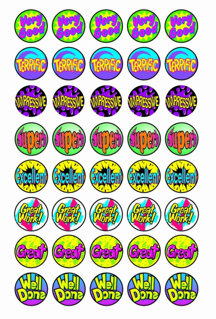 Stickers - School Merit Stickers