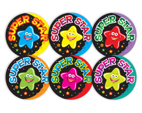 Super Star Multipack - School Merit Stickers