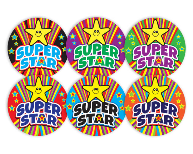 Super Star Multipack - School Merit Stickers