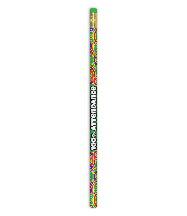 Attendance Pencils - School Merit Stickers