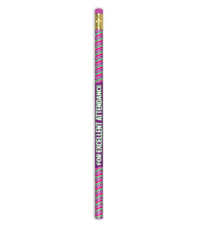 Attendance Pencils - School Merit Stickers