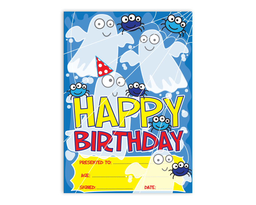 Mini Certificate - Happy Birthday - School Merit Stickers