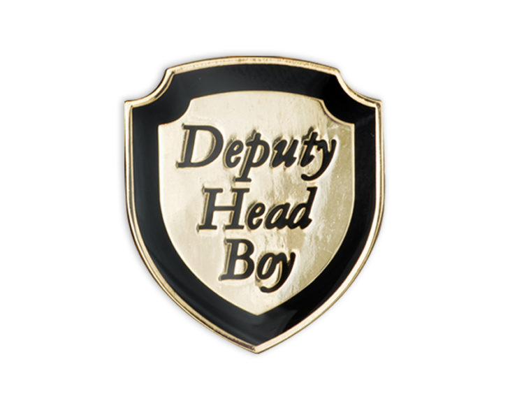 Deputy Head Boy Enamel Badge (Pack Of 5) - School Merit Stickers