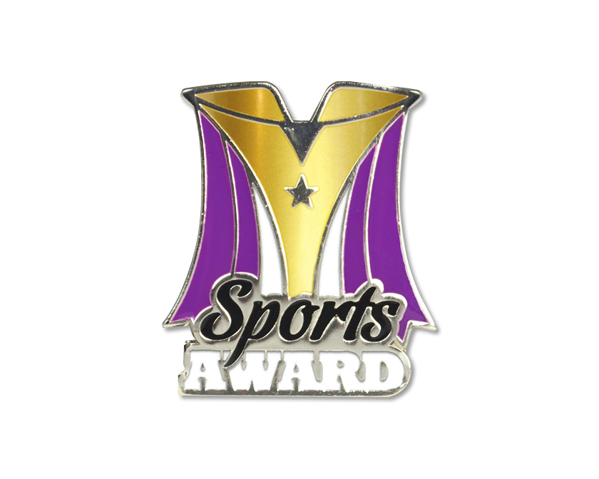 Enamel Sports Award Badge (Pack of 5) - School Merit Stickers
