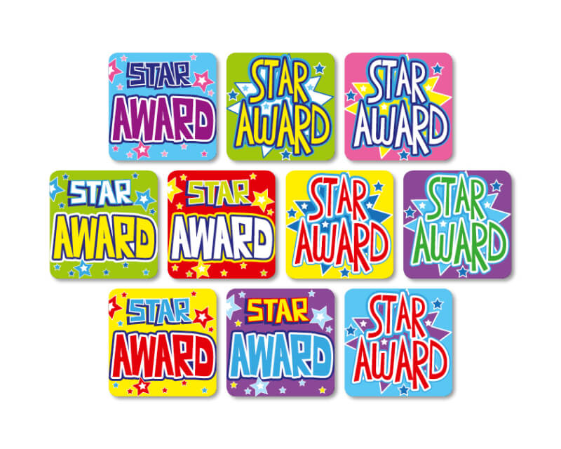 Classpack - Star Award - School Merit Stickers