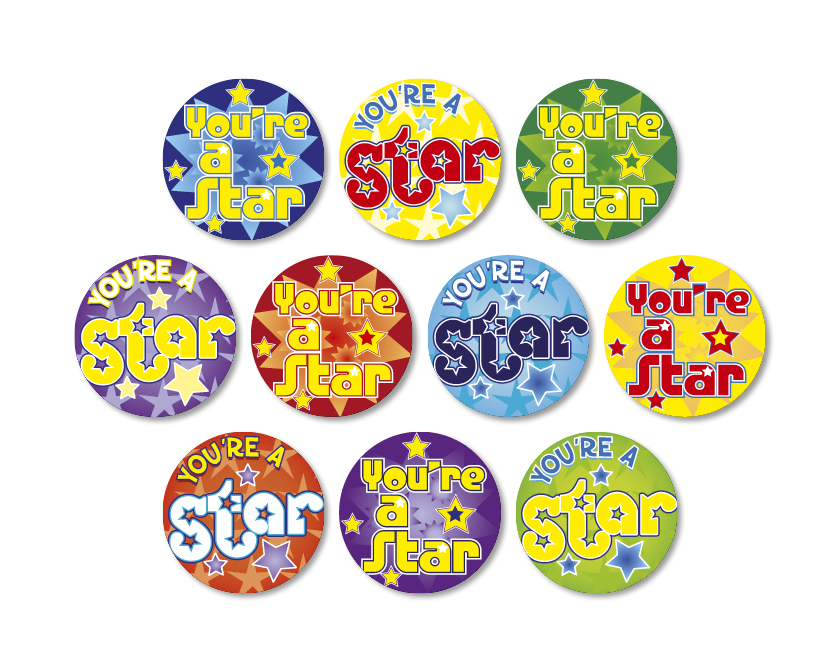 You'Re A Star - School Merit Stickers