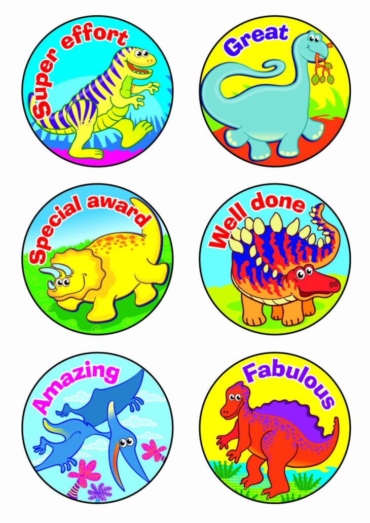 Dinosaurs Sticker Multipack - School Merit Stickers