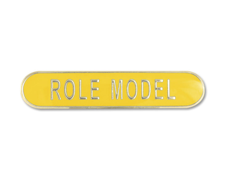Role Model Badge Yellow (Pack Of 5) - School Merit Stickers