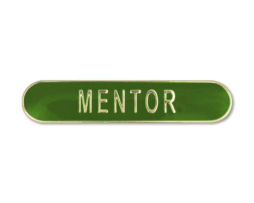 Mentor Badge Green (Pack Of 5) - School Merit Stickers