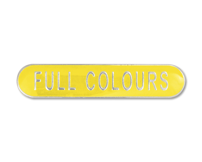 Full Colours Badge Yellow (Pack Of 5) - School Merit Stickers