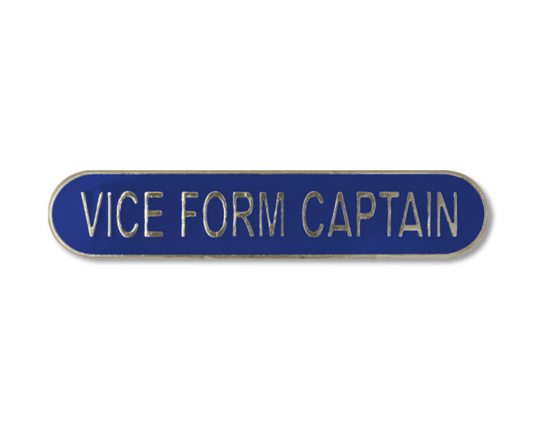 Vice Form Captain Badge Blue (Pack Of 5) - School Merit Stickers