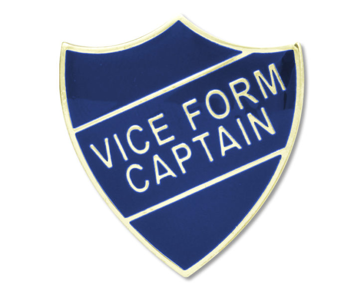 Vice Form Captain Badge Blue (Pack Of 5) - School Merit Stickers