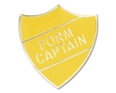 Enamel Shield Badges - School Merit Stickers