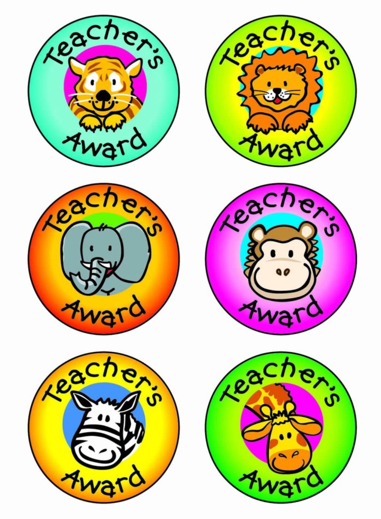 Headteachers and Principal'S Award Stickers - School Merit Stickers