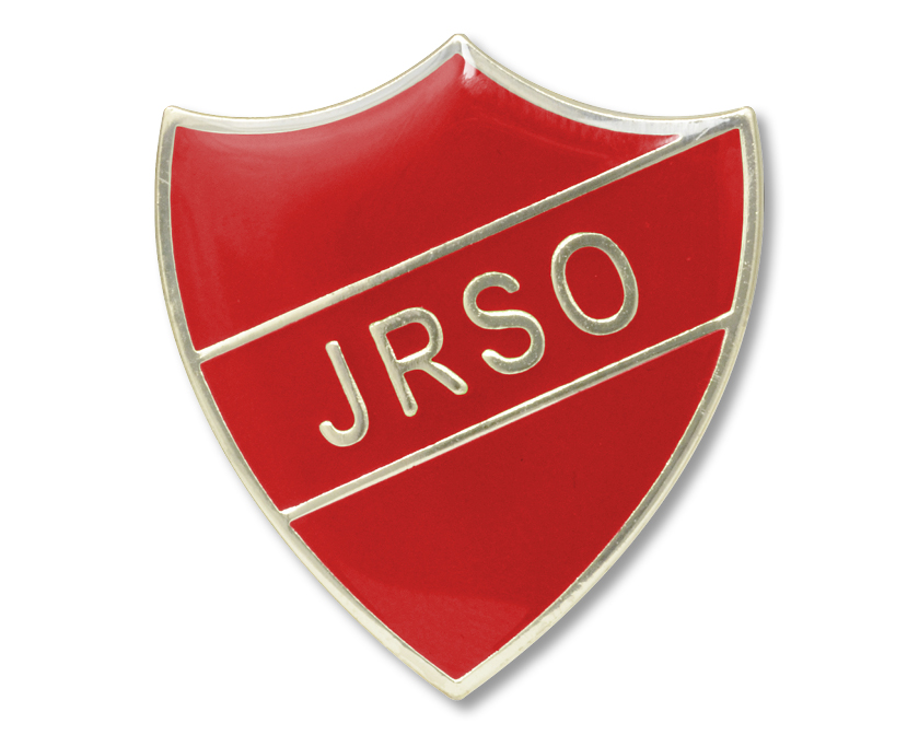 Jrso Badge Red (Pack Of 5) - School Merit Stickers