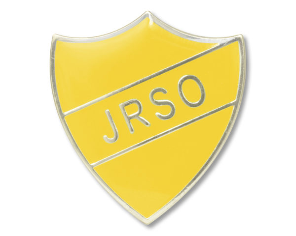 Jrso Badge Yellow (Pack Of 5) - School Merit Stickers