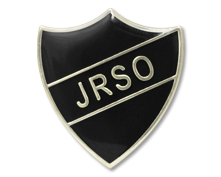 Jrso Badge Black (Pack Of 5) - School Merit Stickers