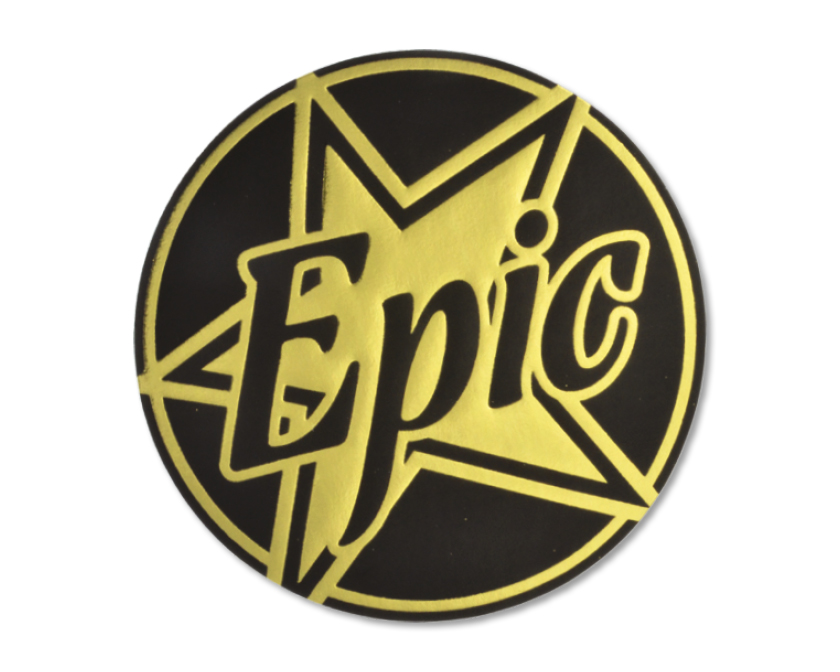 Metallic 'Epic' Sticker 44mm - School Merit Stickers