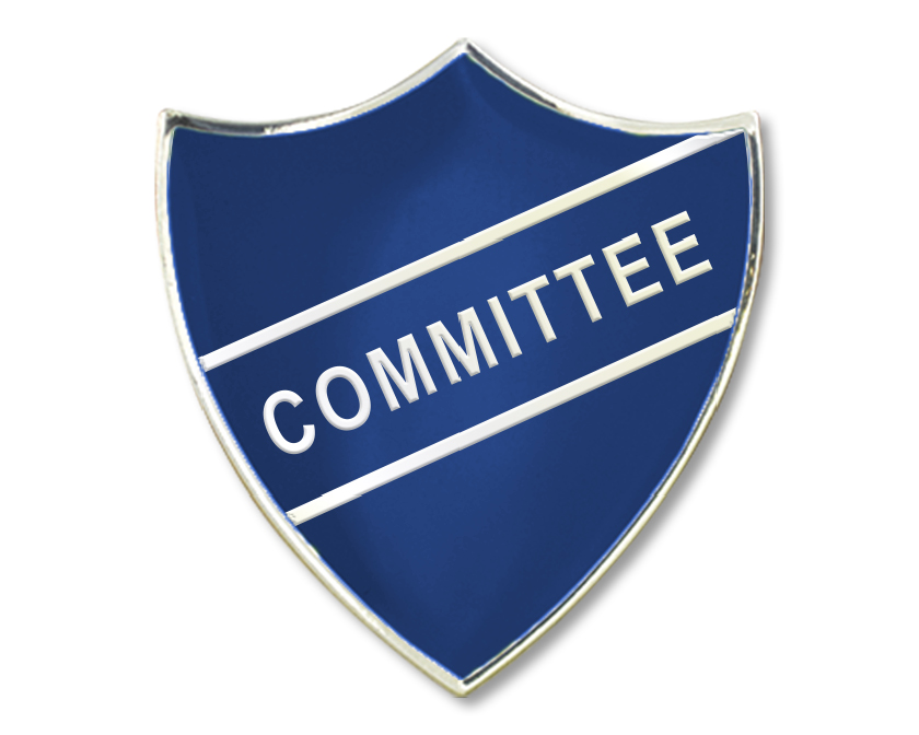 Committe Enamel Badge (Pack Of 5) - School Merit Stickers