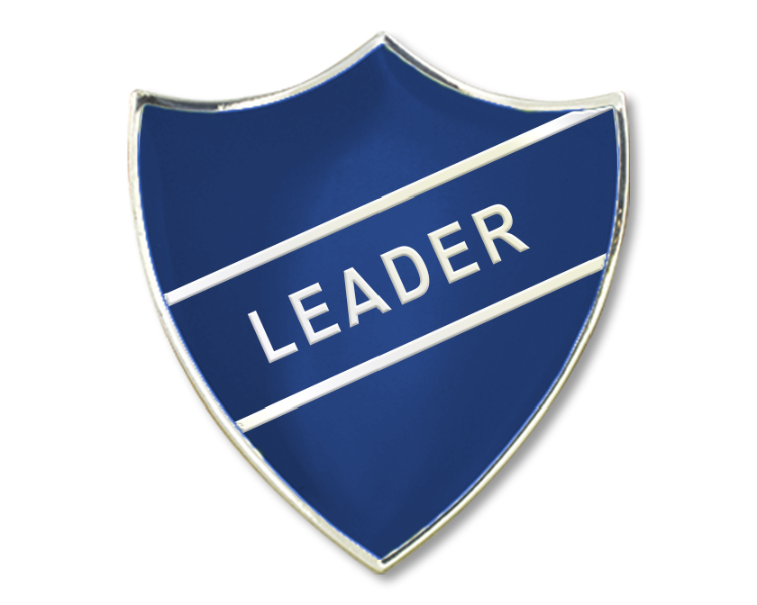 Leader Enamel Badge (Pack Of 5) - School Merit Stickers