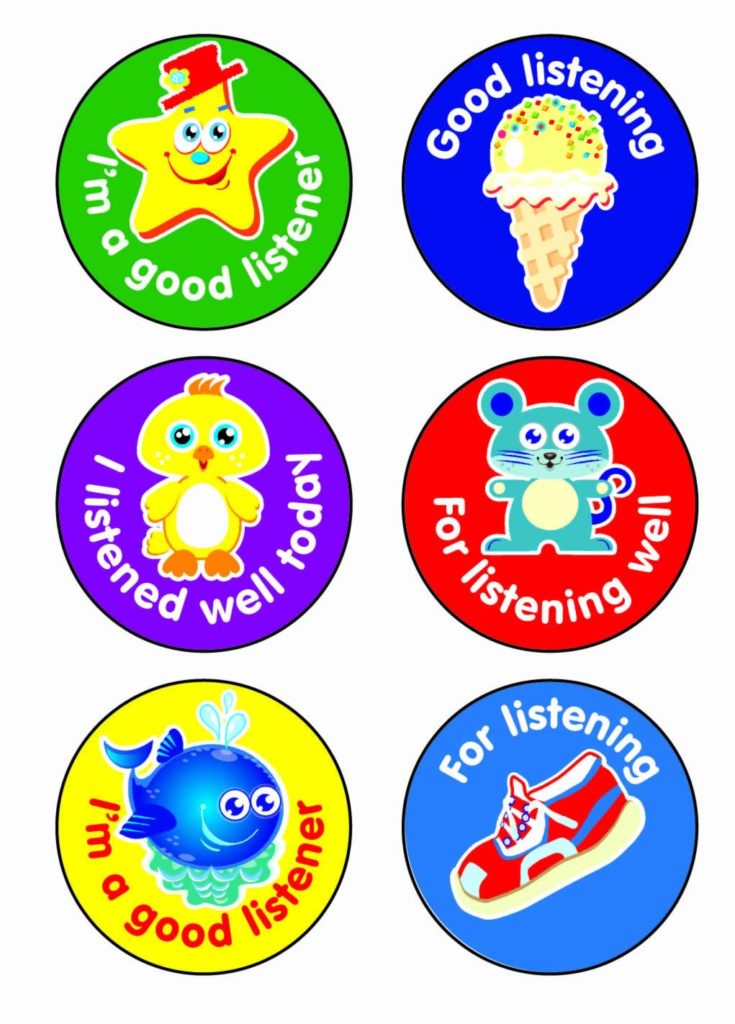 Multipack Stickers - School Merit Stickers