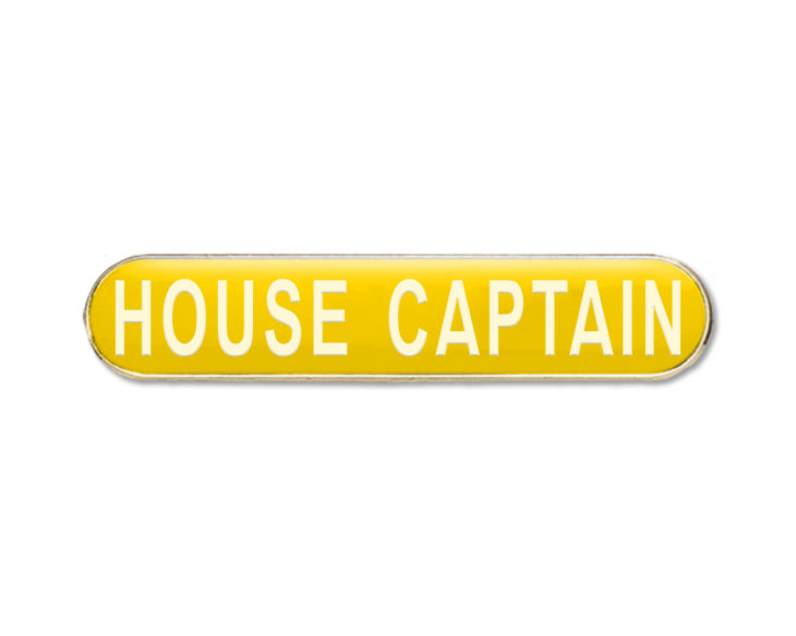 House Captain Enamel Badges (Pack Of 5) - School Merit Stickers